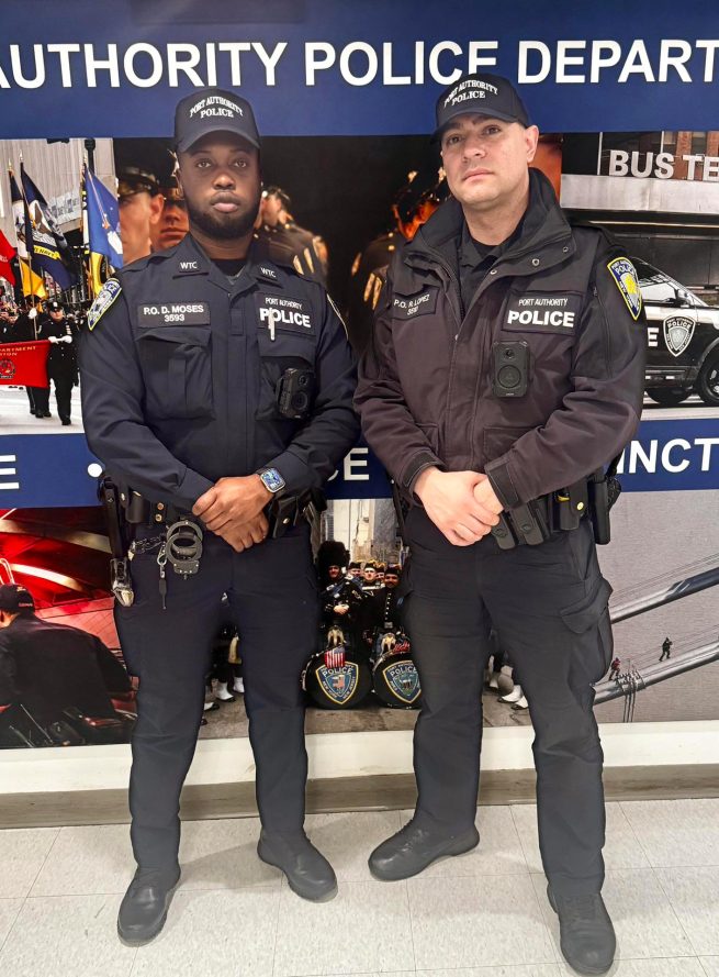 PAPD WTC Officers Work With NYPD to Apprehend Suspects - Port Authority ...
